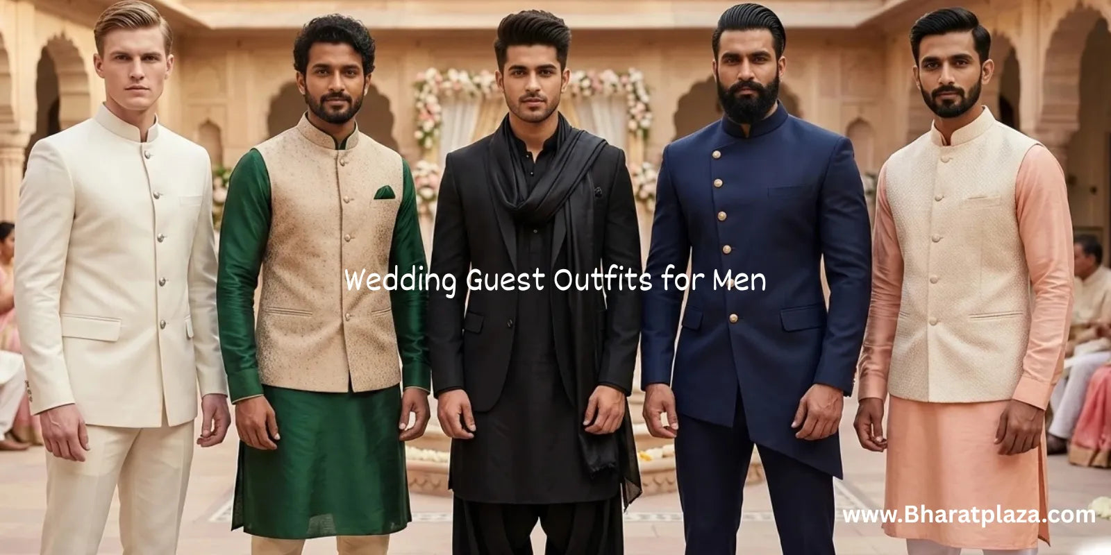 Stylish Ethnic Wear Guide for Men: Wedding Guest Outfit Ideas – Bharatplaza
